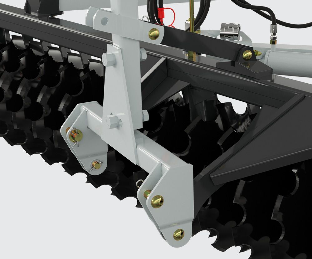 SP - Drag Type Offset Leveling Disc Harrow with Hydraulic Opening ...