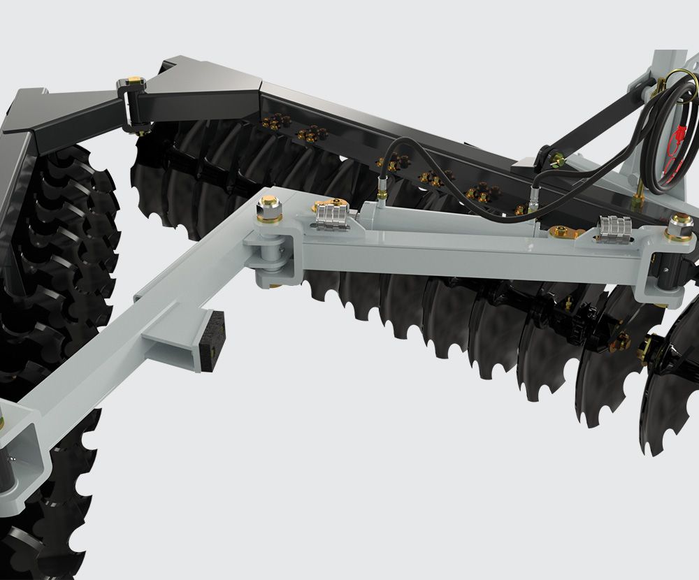 SP - Drag Type Offset Leveling Disc Harrow with Hydraulic Opening ...