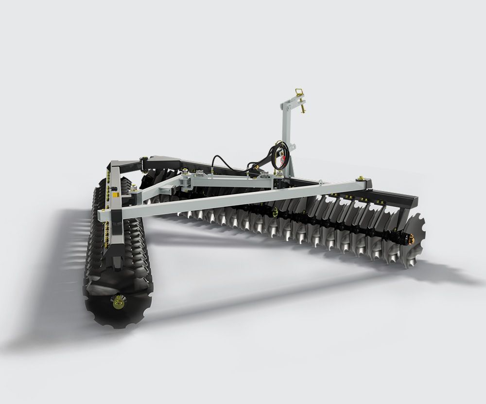 SP - Drag Type Offset Leveling Disc Harrow with Hydraulic Opening ...